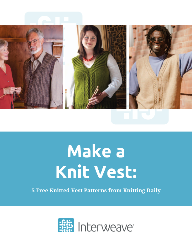 Make A Knit Vest 5 Free Knitted Vest Patterns Free Knitting Patterns Knitting Interweave