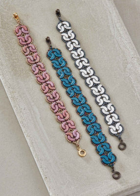 Cello Bracelet Pattern Download | Beading, Bracelets, Patterns | Interweave