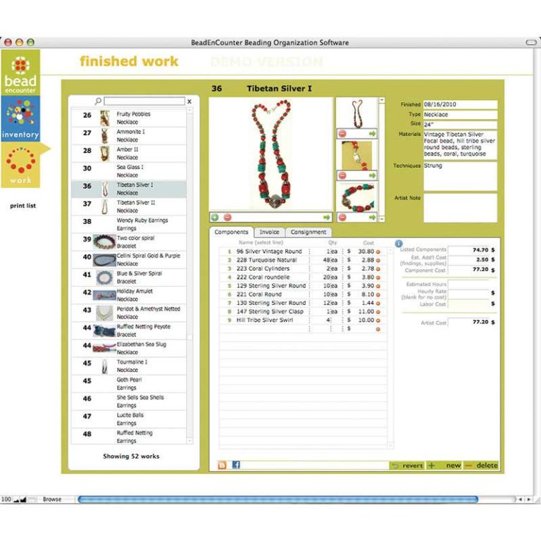 Tips for Creating an Inventory Database for Your Handmade Jewelry ...