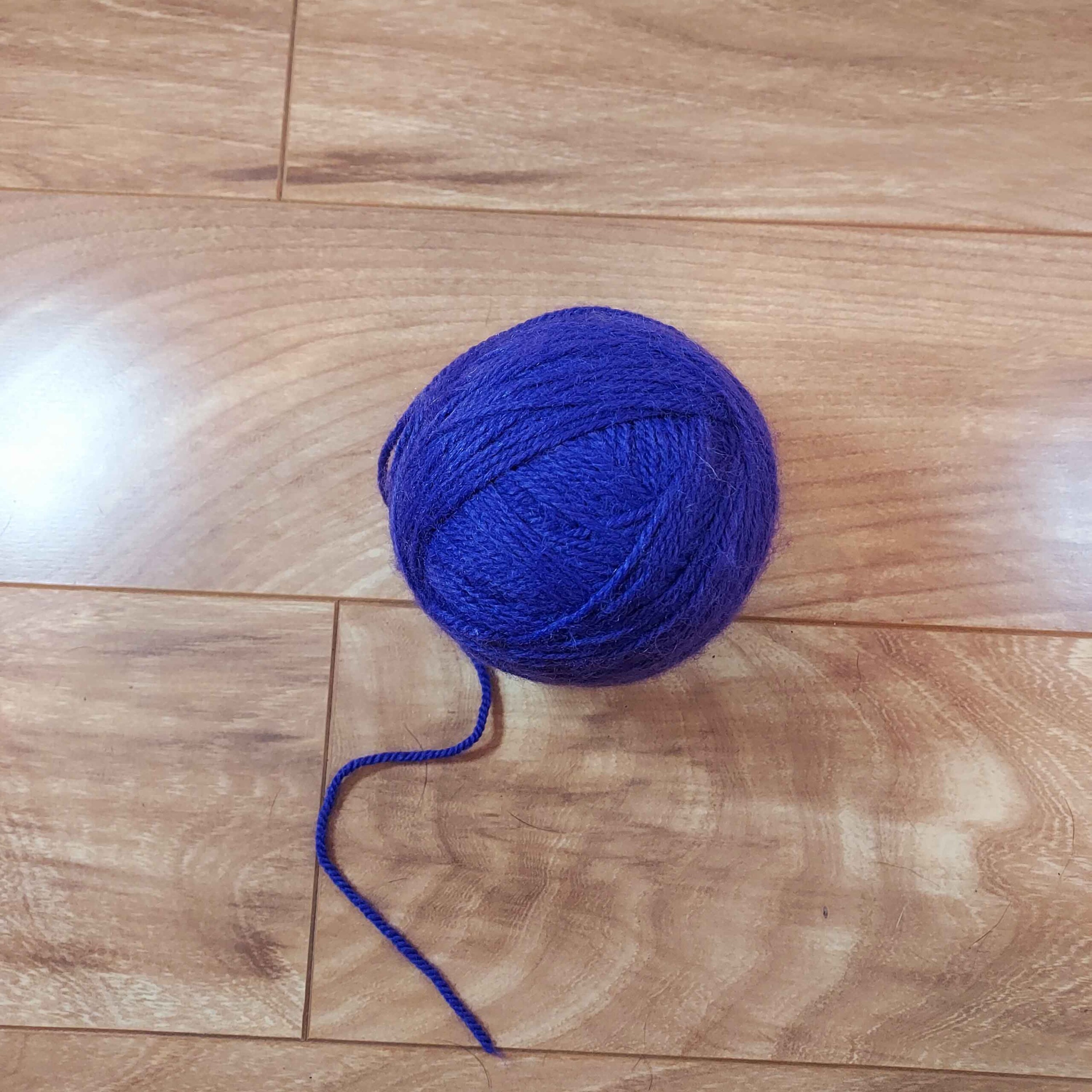 How long is a ball of yarn store