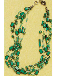 Tangled Up In Turquoise Pattern Download | Beading, Beading ...