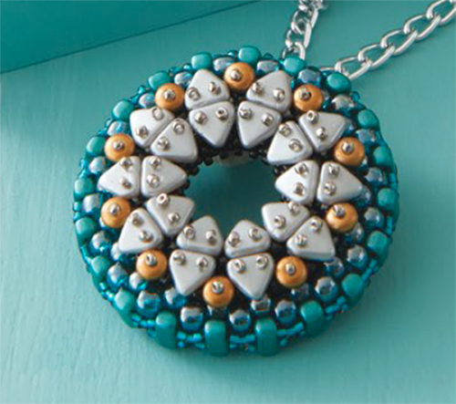 Two-Hole Triangle Shaped Beads and How to Weave Them Into Jewelry ...