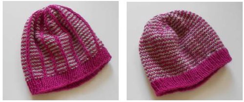 Exclusive Two-Sided Child's Knitted Hat | Knitting Daily